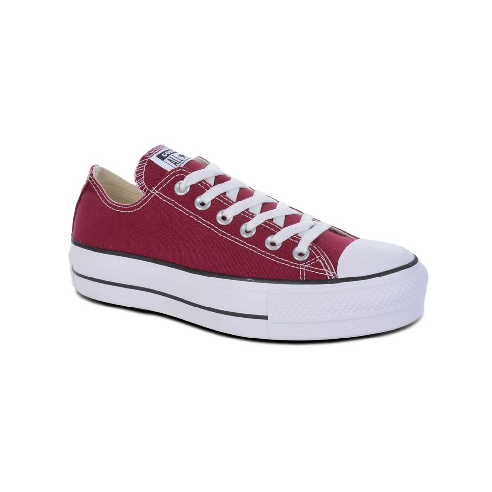 Tênis Converse All Star Chuck Taylor Platform OX Vinho - Ostore Sneakers