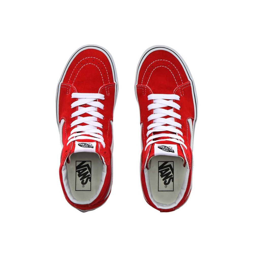 Tênis Vans SK8 Hi Racing Vermelho - Ostore Sneakers