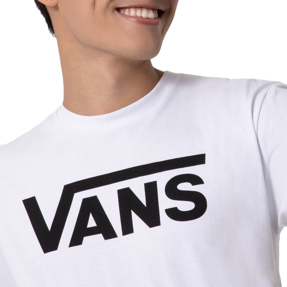 Camiseta Vans Classic Branca - Ostore Sneakers