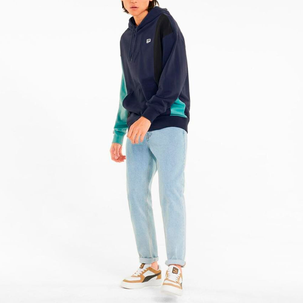 Moletom Puma Downtown Color Block - Ostore Sneakers