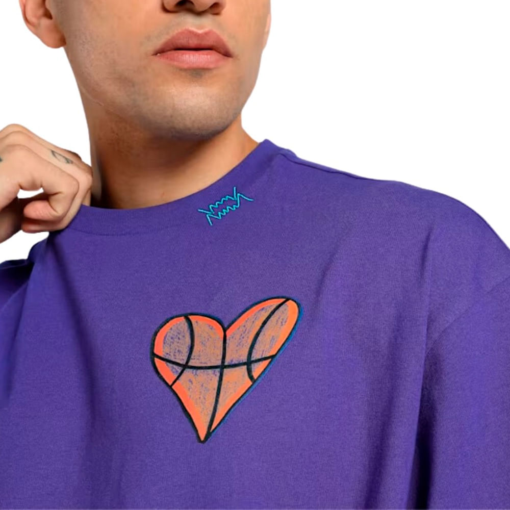 Camiseta de Basquete Puma Getting Crafty - Ostore Sneakers